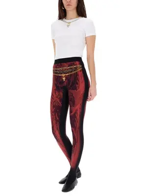 MARINE SERRE Wet Nuisette" Leggings
