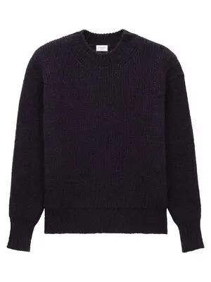 Saint Laurent Thick Knit Pullover - Blue
