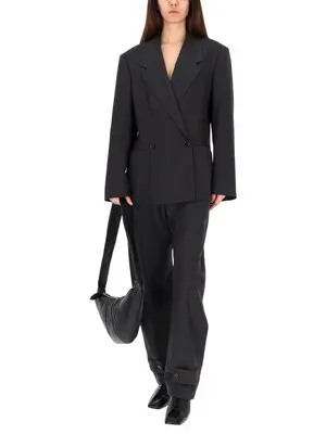 LEMAIRE Double-breasted Jacket - Grey
