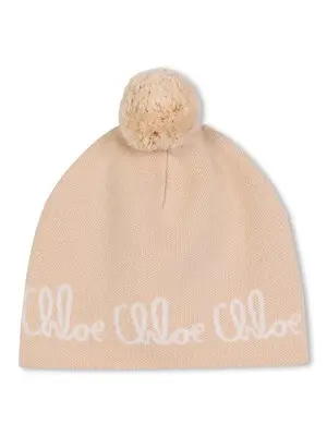 Chloé Logo Cap - Beige