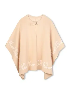 Chloé Logo Stole - Beige