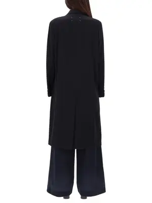 MAISON MARGIELA Wool Coat - Blue