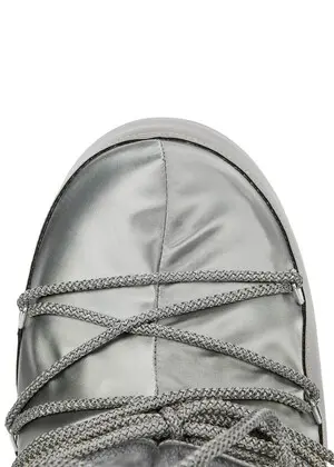 Moon Boot Icon Padded Metallic Satin Snow Boots