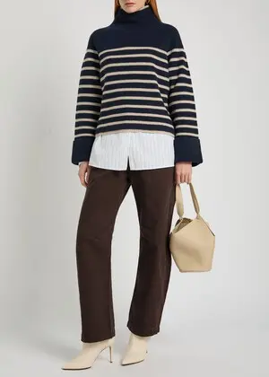 Rag & Bone Charlie Barrel-leg Jeans - Dark Brown