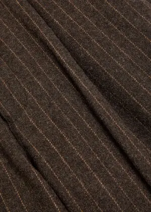 Oliver Peoples Striped Wool-blend Trousers