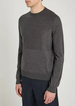 JIL SANDER Paneled Wool Jumper