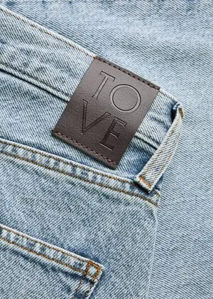Tove Sofie Relaxed Straight-leg Jeans