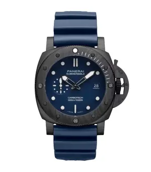 Panerai Carbotech Submersible Quarantaquattro Diver Watch - Blue