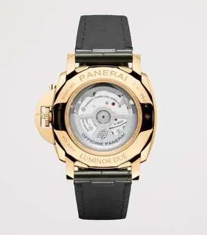 Panerai Yellow Gold Luminor Due Strap Watch