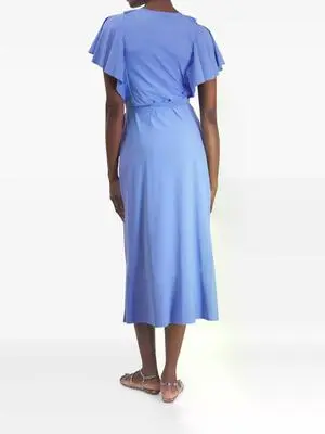 Dorothee Schumacher Ruffle Wrap Dress
