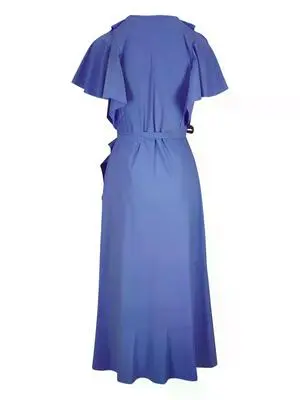 Dorothee Schumacher Ruffle Wrap Dress