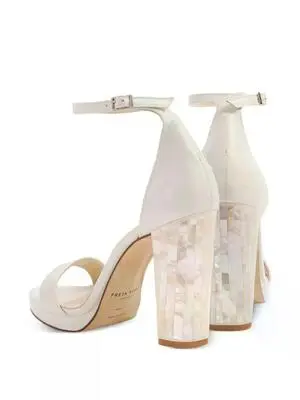 FREYA ROSE Dove Block-heel Sandals