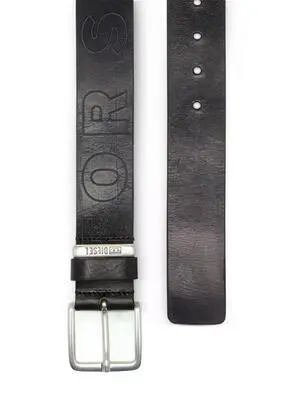 DIESEL® B-fsl-outline Buckle Belt - Black