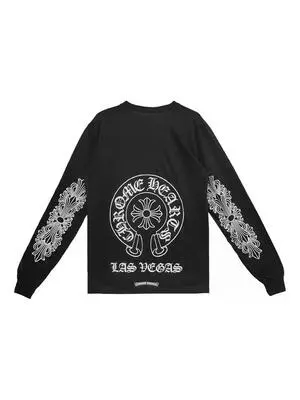 Chrome Hearts Las Vegas Horseshoe Long-sleeve T-shirt