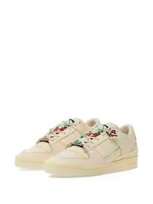 Adidas Embroidered-patch Leather Sneakers
