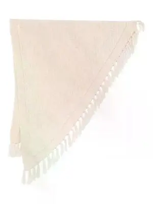 Hemisphere Tassel-detailed Scarf - Neutrals