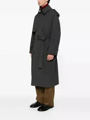 FEDERICO CINA Belted Double-breasted Coat