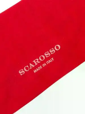 SCAROSSO Logo Socks - Red