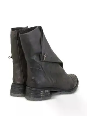 CAROL CHRISTIAN POELL Folded Rubber Sole Boots