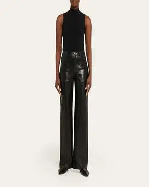 Cinq À Sept Vivian Vegan Leather Pants