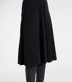 TOTEME Jersey Midi Skirt - Black