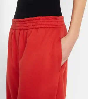 Magda Butrym Cotton-blend Sweatpants - Red