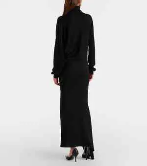 Magda Butrym Knitted Wool Gown