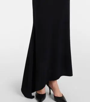 Magda Butrym Knitted Wool Gown