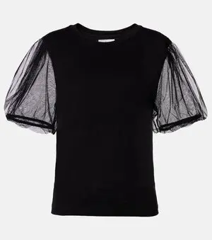 Velvet By Graham & Spencer Justine Cotton Top
