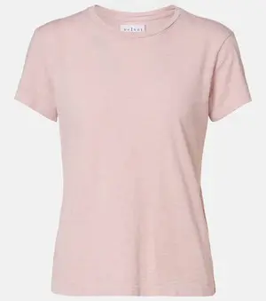 Women's Pink Cotton Shirts T-shirts