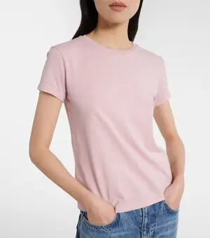 Velvet By Graham & Spencer Sierra Cotton T-shirt - Pink