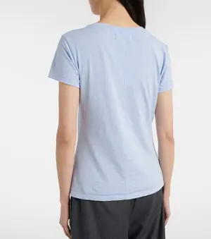 Velvet By Graham & Spencer Odelia Cotton T-shirt - Blue
