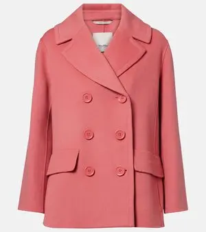 Max Mara Efebo Double-breasted Virgin Wool Jacket