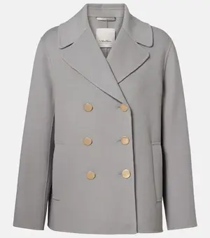 MAX MARA Margot Double-Breasted Virgin Wool Jacket