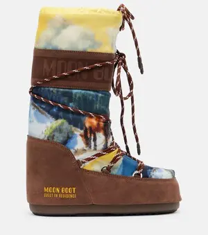 Moon Boot X Guest In Residence Icon High Snow Boots - Brown