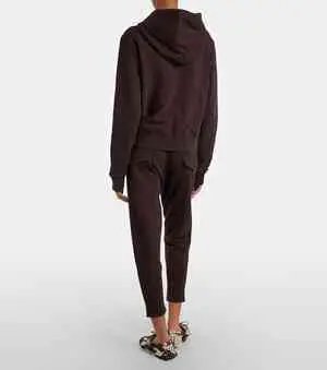 NILI LOTAN Nolan Cotton Sweatpants - Brown