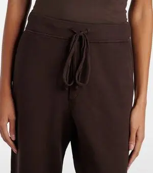 NILI LOTAN Nolan Cotton Sweatpants - Brown
