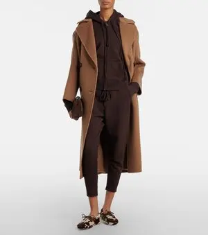 NILI LOTAN Nolan Cotton Sweatpants - Brown