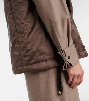 Max Mara The Cube Greengo Padded Vest - Brown