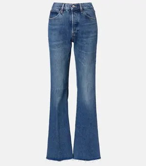 FRAME Lax Wide-leg Jeans - Blue