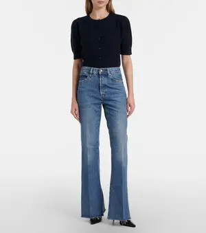 FRAME Lax Wide-leg Jeans - Blue