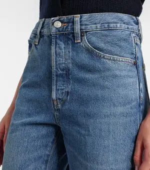 FRAME Lax Wide-leg Jeans - Blue