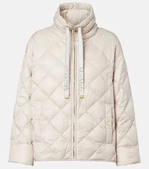 Max Mara The Cube Pisoft Quilted Down Jacket - Grey