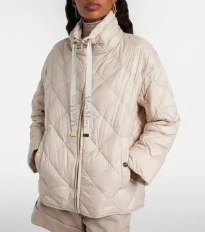 Max Mara The Cube Pisoft Quilted Down Jacket - Grey