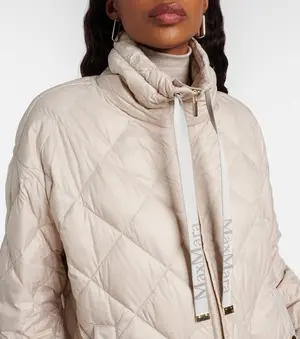 Max Mara The Cube Pisoft Quilted Down Jacket - Grey