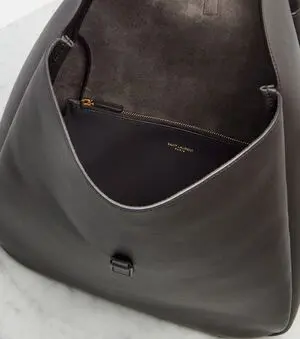 Saint Laurent Le 5 À 7 Supple Large Leather Shoulder Bag - Brown