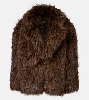 Magda Butrym Cropped Fur Jacket