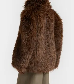 Magda Butrym Cropped Fur Jacket