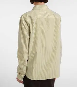 Saint Laurent Striped Cotton Shirt