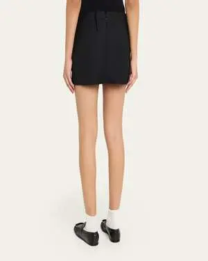 TONYWACK Wool Mini Skirt